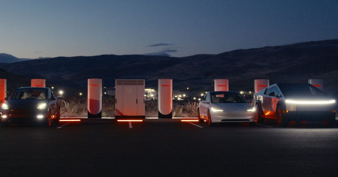Tesla V4 Superchargers: Full Charge Your EV In Just 10 Minutes With 500 ...